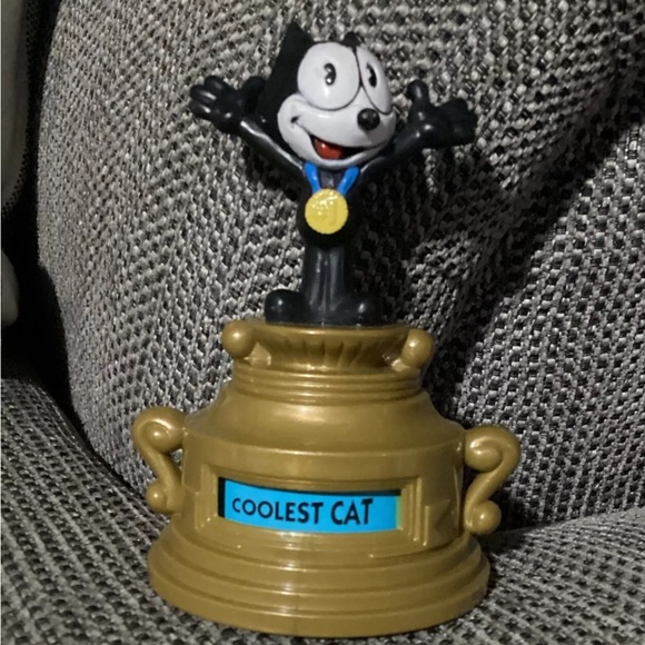Cat Productions | Toys | Vintage Felix The Cat Figure Trophy Medal 35 ...